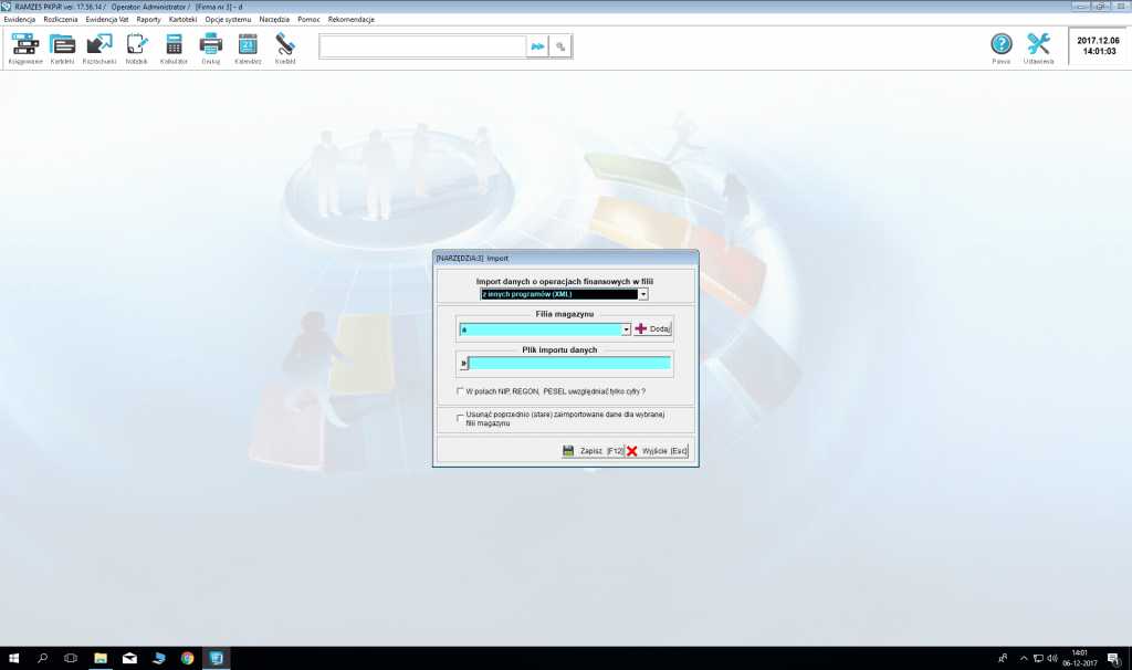 Eksport do „RAMZES” - Mega-Tech K&M