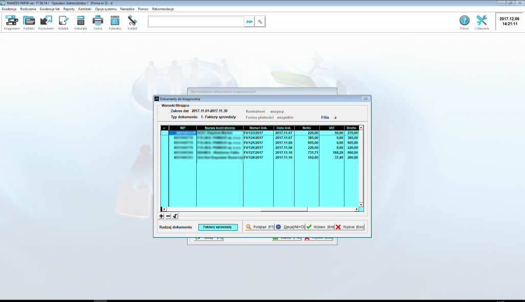 Eksport do „RAMZES” - Mega-Tech K&M